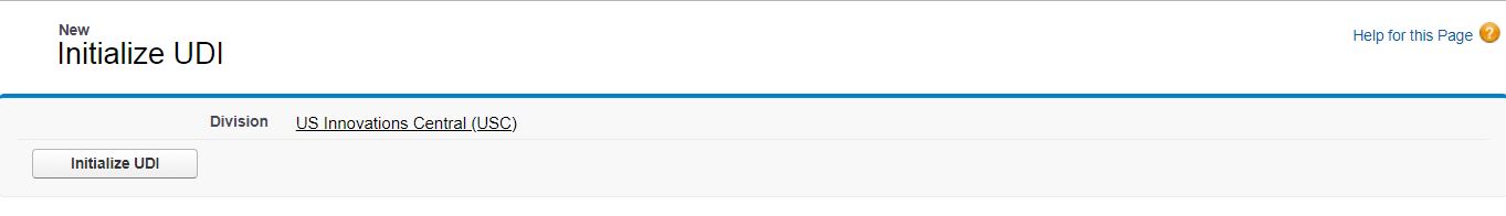 Unique Device Identifier (UDI)